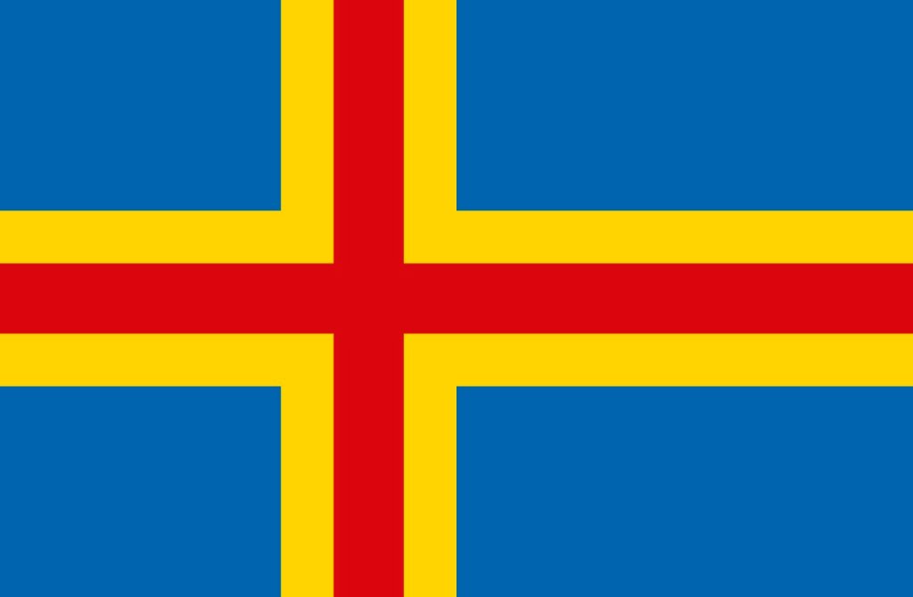 Flag of Åland - All Things Nordic