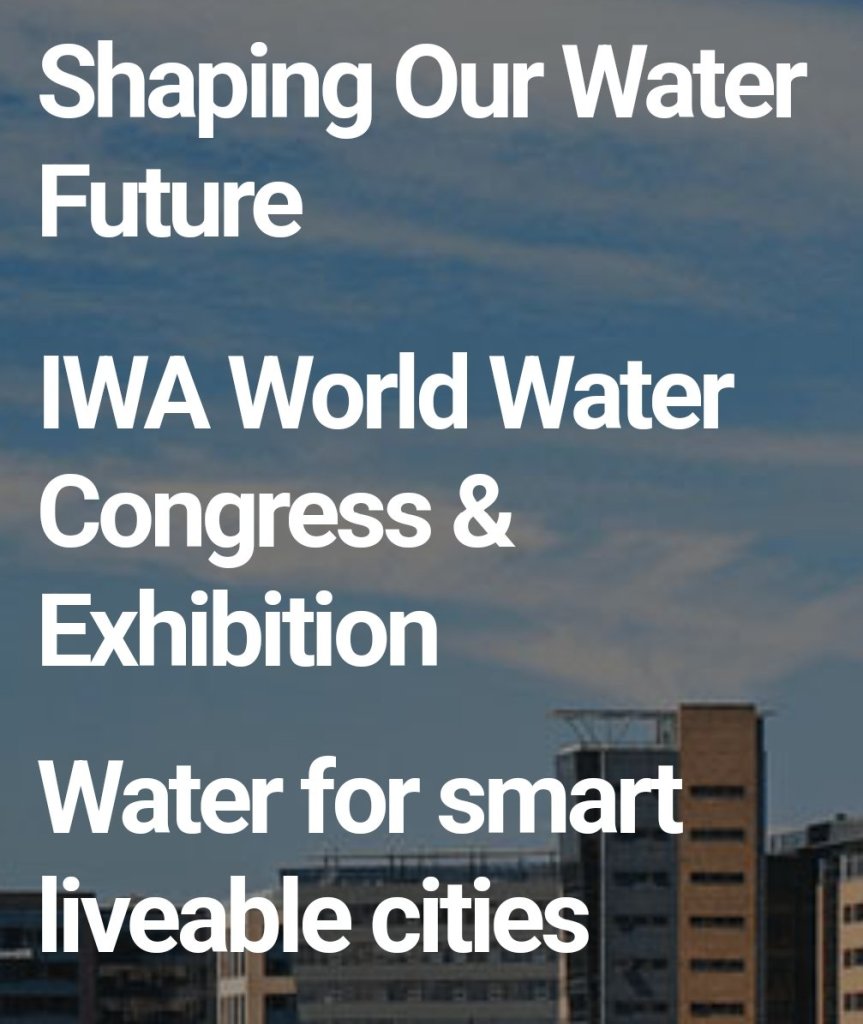 IWA World Water Congress & Exhibition: Copenhagen 11-15 September 2022 ...
