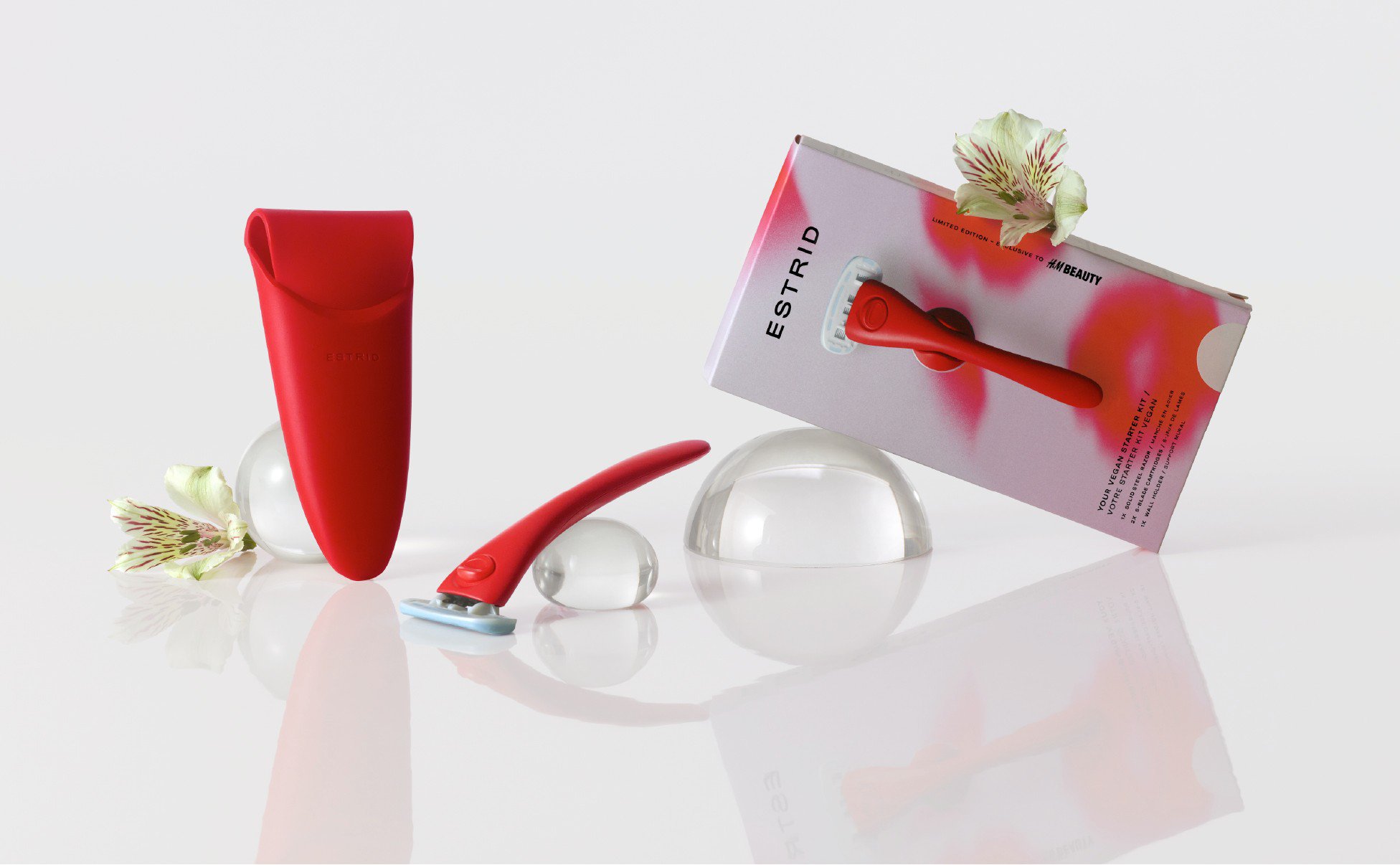 H&M Beauty launches an exclusive Estrid razor in H&M red – All Things ...