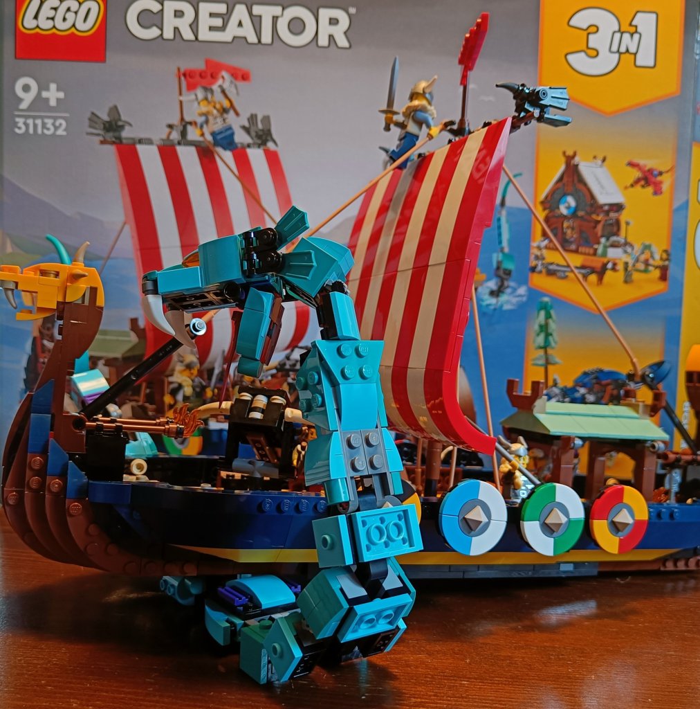 LEGO Creator 31132: 'Viking Ship and the Midgard Serpent' - All Things ...