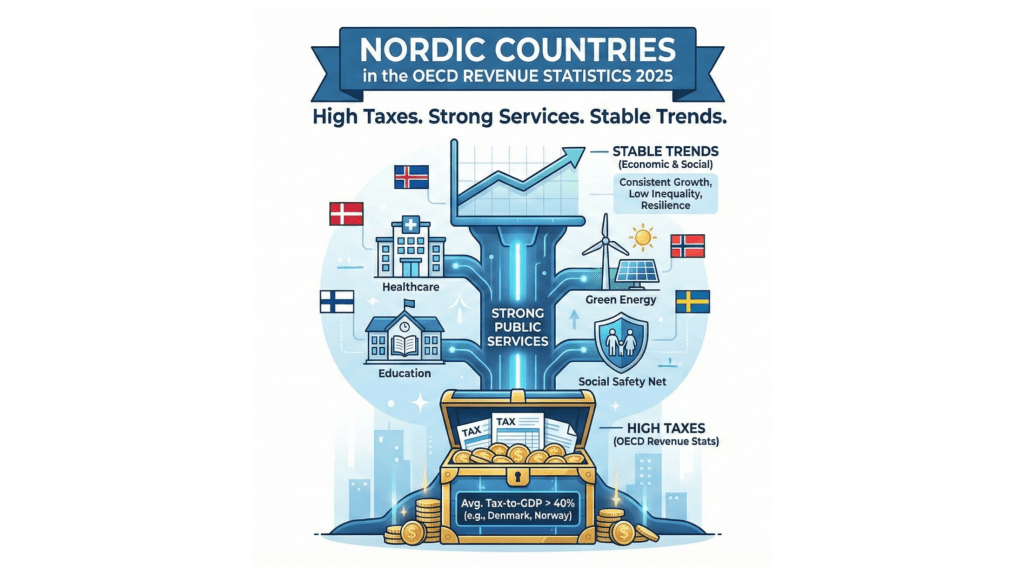 Nordic Countries in the OECD Revenue Statistics 2025: High Taxes ...